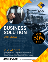 Corporate Business Services Flyer Template | PosterMyWall