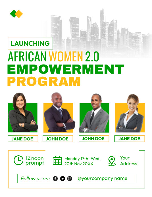 Corporate business summit Template | PosterMyWall