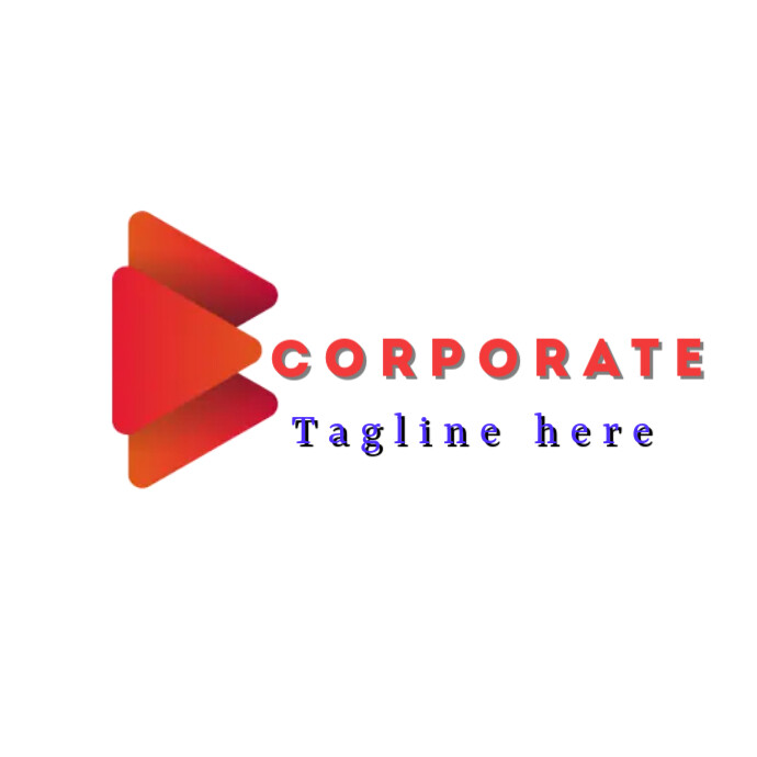 corporate company logo design template | PosterMyWall