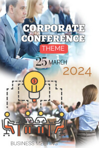 Business conference poster template | PosterMyWall