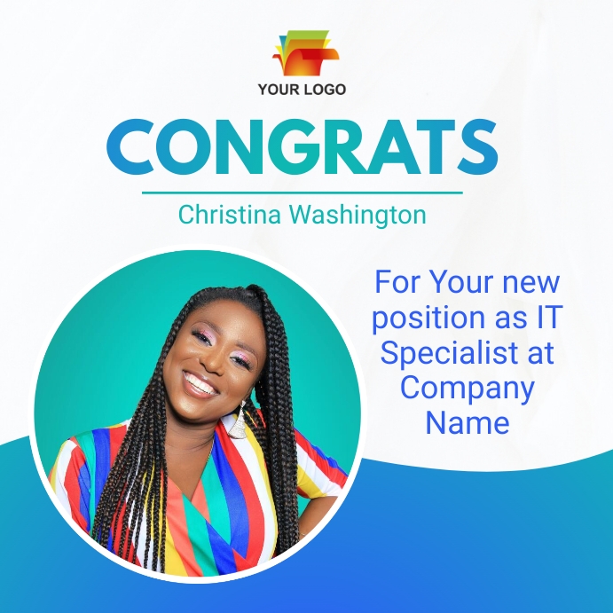 corporate congratulations Template | PosterMyWall