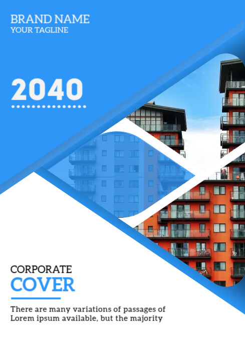 Corporate Cover Template | PosterMyWall