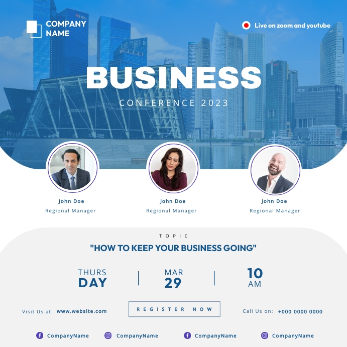 Corporate Template | PosterMyWall