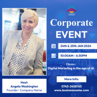 Corporate event flyer Template | PosterMyWall