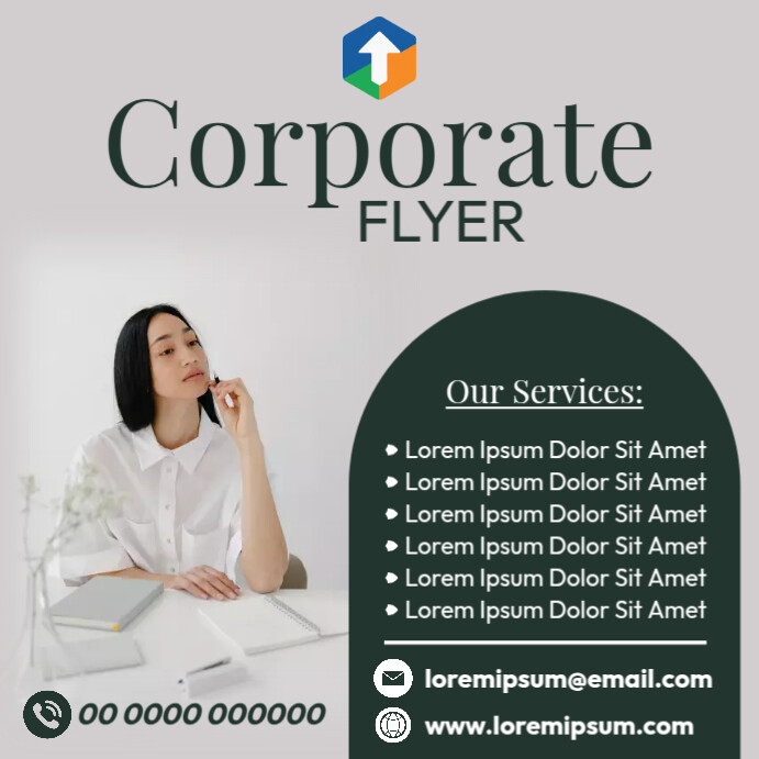 Corporate flyers Template | PosterMyWall