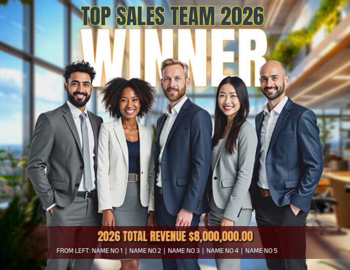 Copy of Corporate Group Photo Design Template | PosterMyWall
