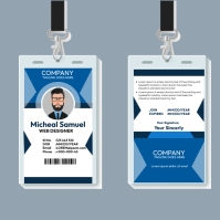 Corporate Id Card Flyer Template | PosterMyWall