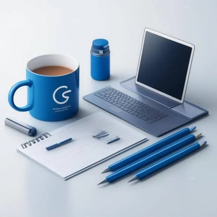 Corporate identity display template | PosterMyWall