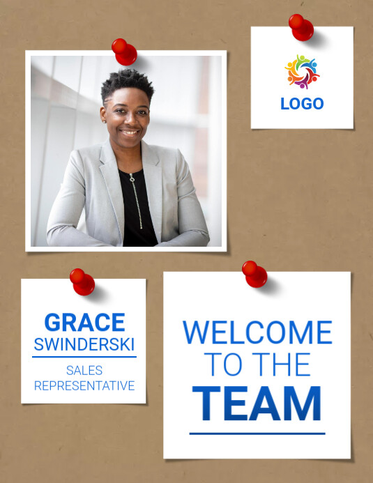 Corporate new employee Template | PosterMyWall