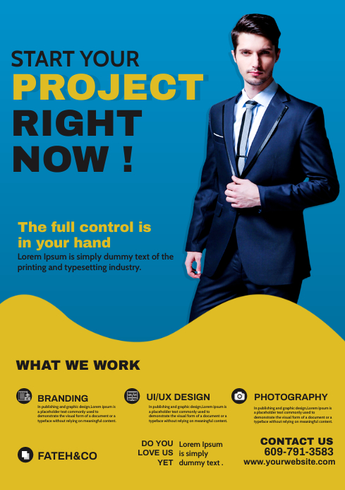 Corporate Poster Design Template | PosterMyWall