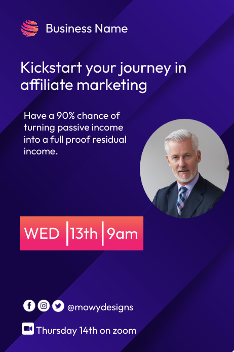 Corporate Poster Template | PosterMyWall