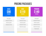 Corporate Pricing List Packages Flyer Design Template | PosterMyWall