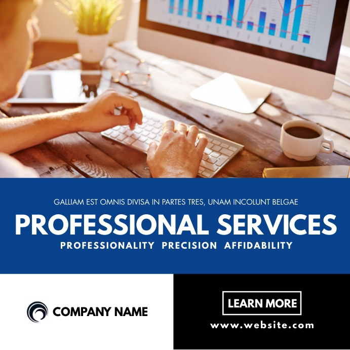 corporate professional services Template | PosterMyWall