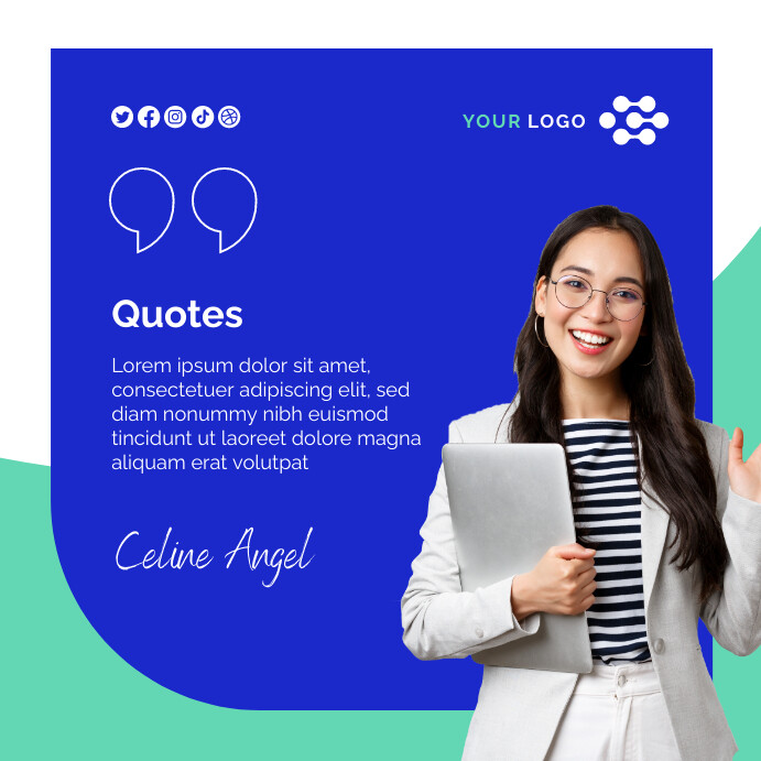 Corporate Quote Template | PosterMyWall