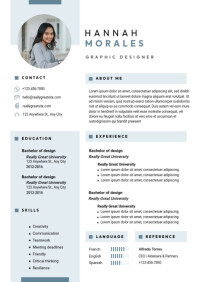 Corporate Resume Template | PosterMyWall