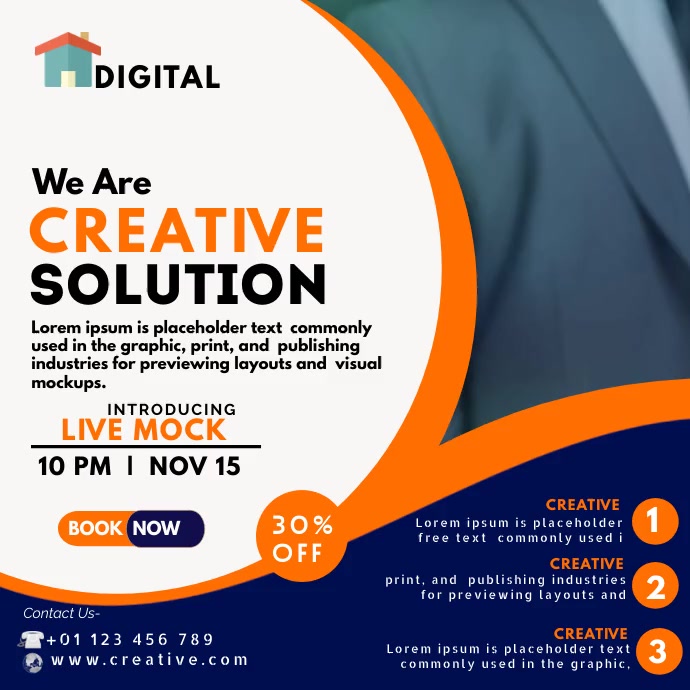 corporate services offer Template | PosterMyWall