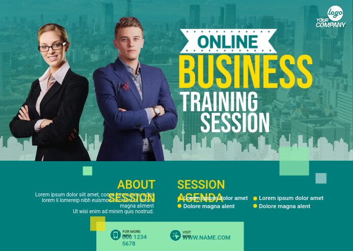 Corporate Training Post Template | PosterMyWall