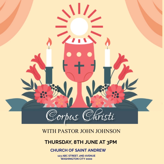 CORPUS CHRISTI Template | PosterMyWall