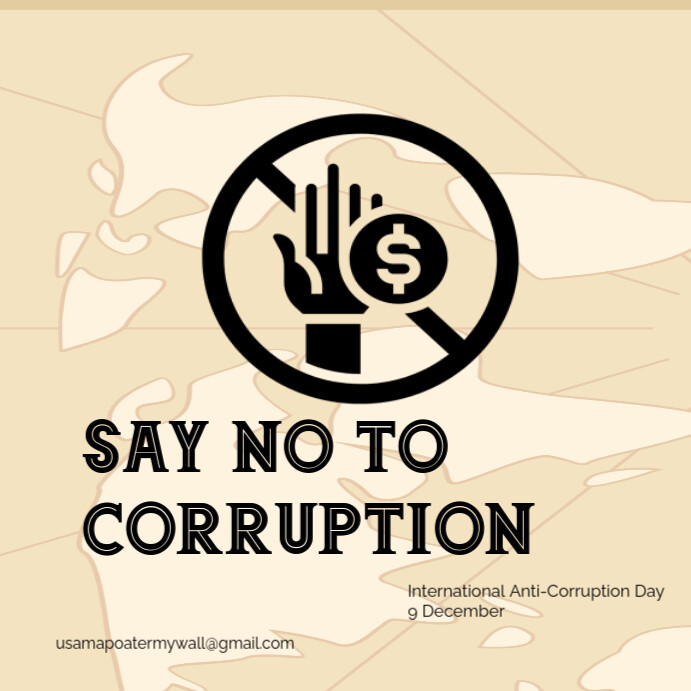 corruption day Template | PosterMyWall