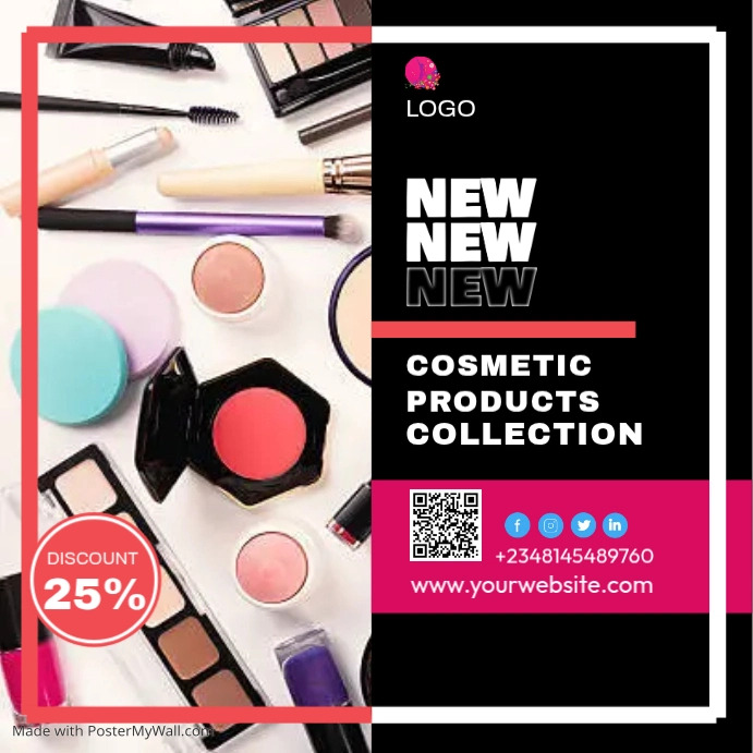 COSMETIC (4) Template | PosterMyWall