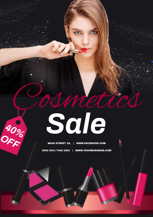 COSMETIC Template | PosterMyWall