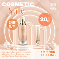 Cosmetic Sale AD Template | PosterMyWall