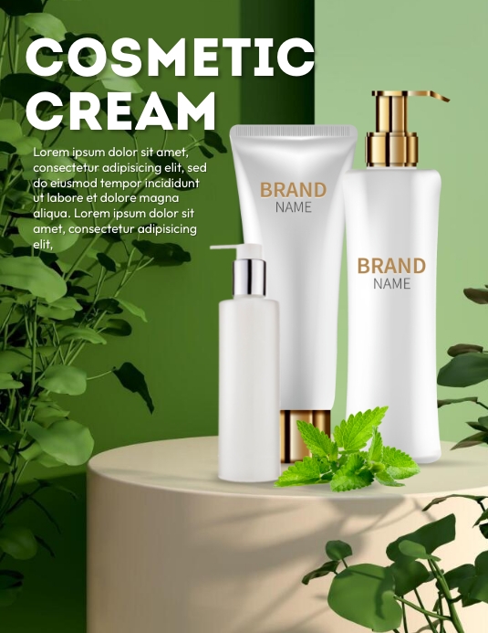 Cosmetics Cream Limited Offer Template | PosterMyWall