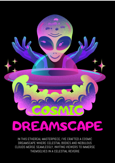 Copy of Cosmic | PosterMyWall