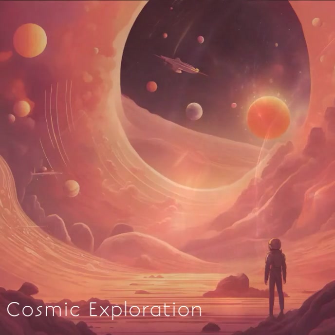 Copy of cosmic exploration album cover | PosterMyWall