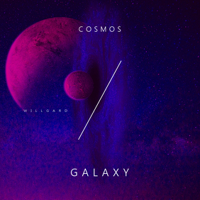 Galaxy Album Cover Template | PosterMyWall