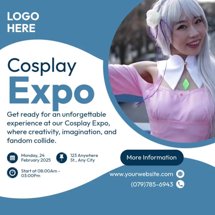 Cosplay Expo Template | PosterMyWall