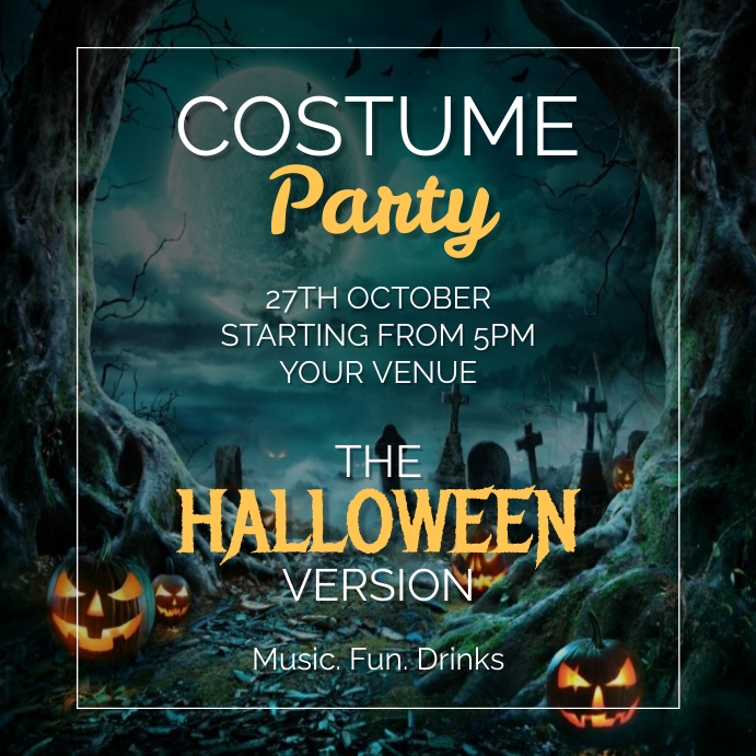 Costume Contest Template | PosterMyWall