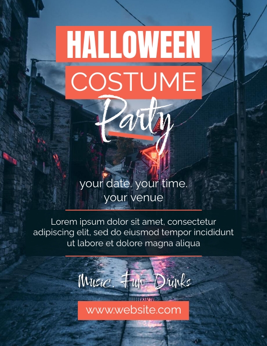 Costume Contest/Party Template | PosterMyWall