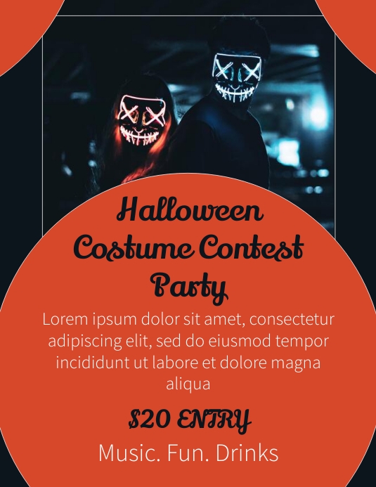 Costume Contest Party Template | PosterMyWall