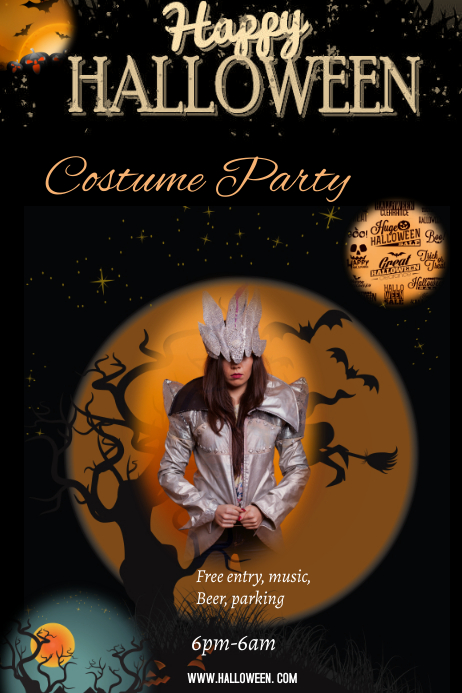 Costume party Template | PosterMyWall