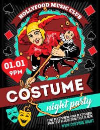 COSTUME PARTY POSTER Template | PosterMyWall