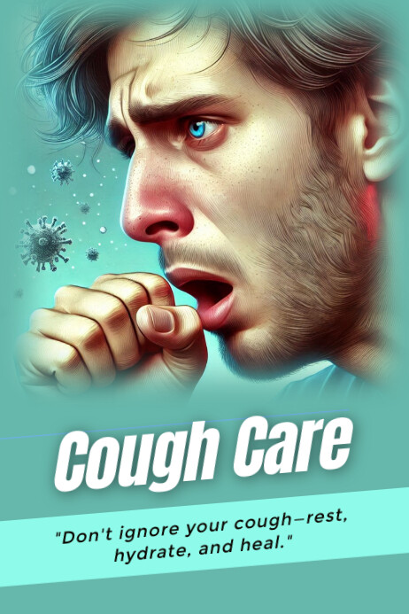 Cough Template | PosterMyWall