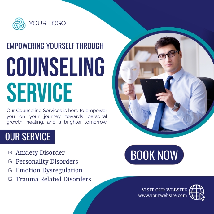 Counseling Service Template | PosterMyWall