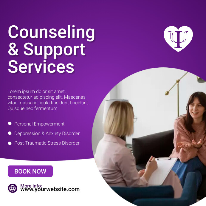 counseling6 Template | PosterMyWall