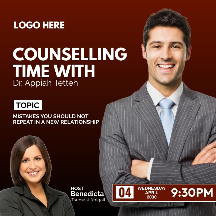 Counselling Poster Template | PosterMyWall