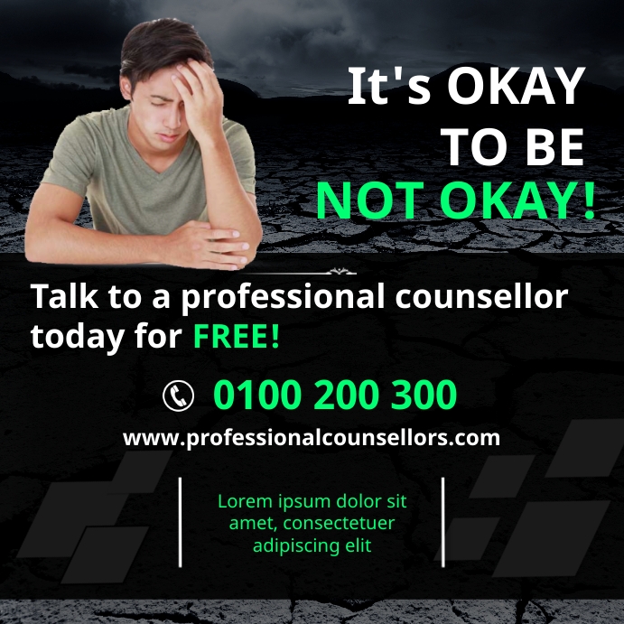Counsellor Template | PosterMyWall