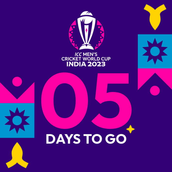 Countdown Cricket World Cup Template | PosterMyWall