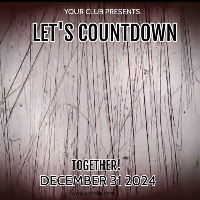 Modèle countdown | PosterMyWall