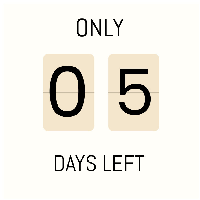 Countdown Instagram Post Template | PosterMyWall