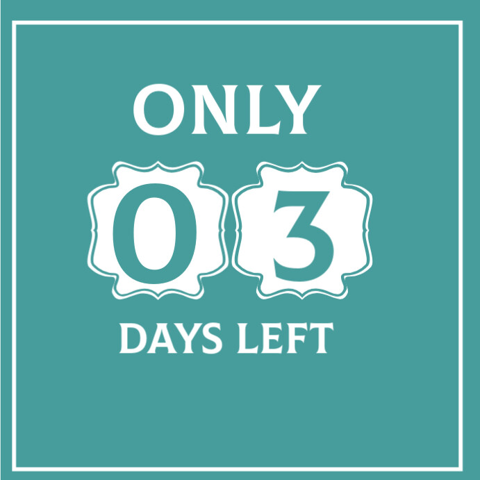 COUNTDOWN TEMPLATE | PosterMyWall