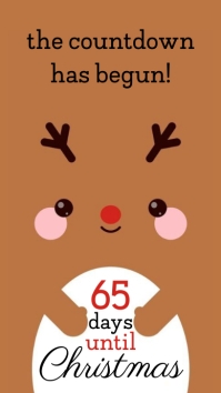 countdown to christmas design template | PosterMyWall