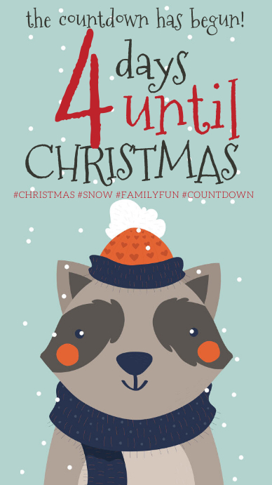 countdown to Christmas design template | PosterMyWall