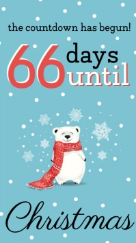 countdown to christmas design template | PosterMyWall