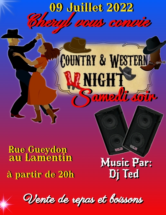 Country & western Template | PosterMyWall