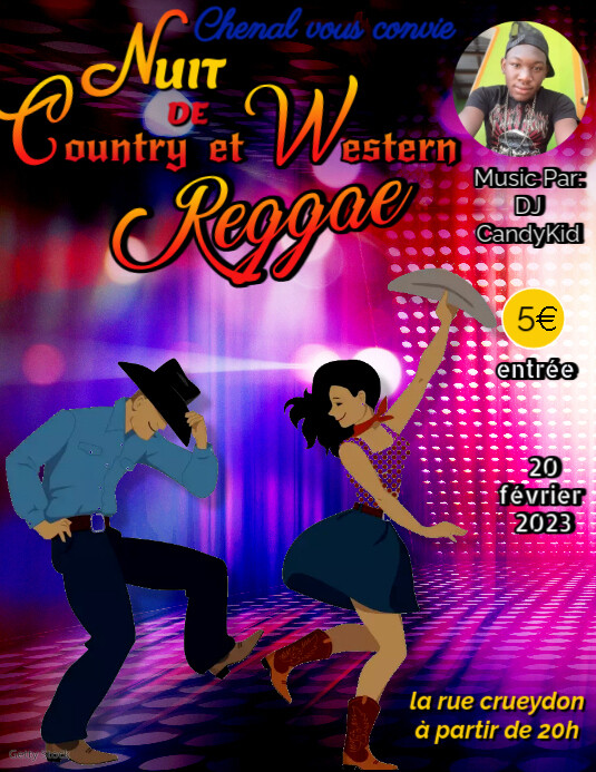 Country & Western Flyer Template | PosterMyWall